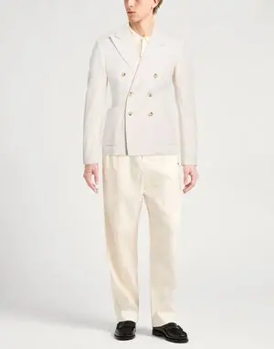 MANUEL RITZ Blazer Size Cotton - Beige