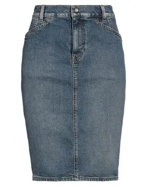 Denim Pencil Skirts