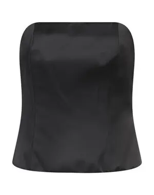CRISTINAEFFE Off-the-shoulder Corset Top - Black