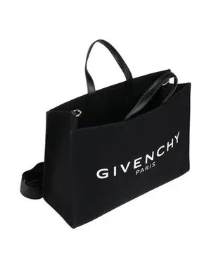 Givenchy Large Canvas Shopper Bag - Black
