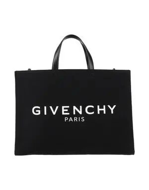 Givenchy Large Canvas Shopper Bag - Black
