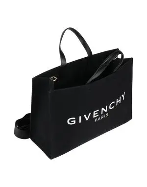 Givenchy Large Canvas Shopper Bag - Black