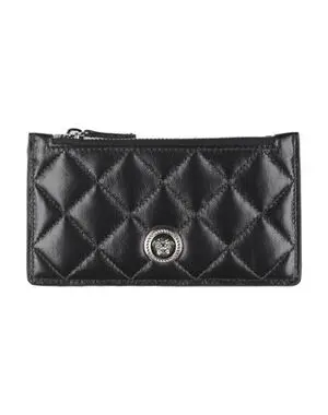 Versace Cardholder Leather - Black