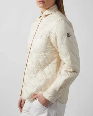 Moncler Quilted Shirt Jacket
