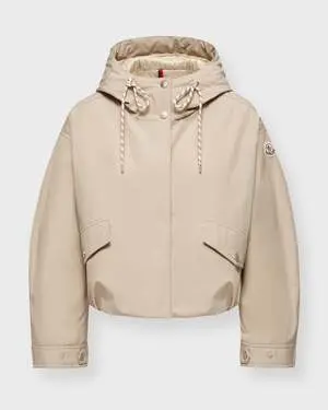 Moncler Eucalyptus Hooded Down Jacket