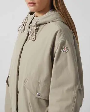 Moncler Eucalyptus Hooded Down Jacket