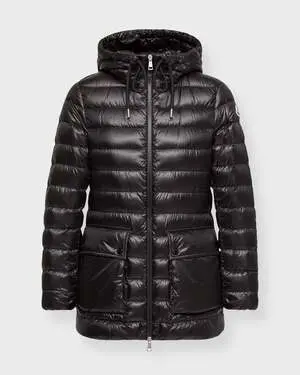 Moncler Jasmine Parka Puffer Jacket - Black