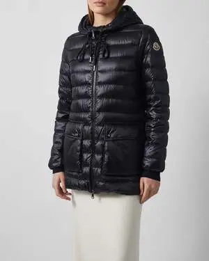 Moncler Jasmine Parka Puffer Jacket - Black