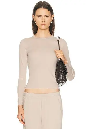 Enza Costa Long Sleeve T-shirts For Women