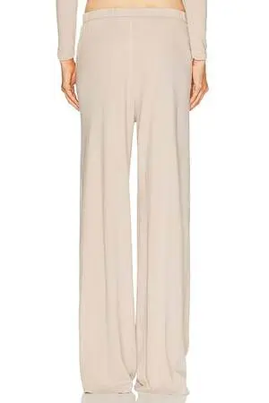 Enza Costa Supima Cotton Soft Everywhere Pant - Stone