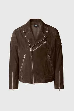 Mackage Kenneth-su Suede Biker Jacket