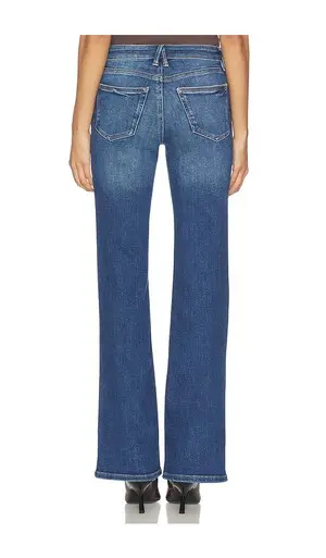 Good American Good Low Rise Boot Jeans - Indigo