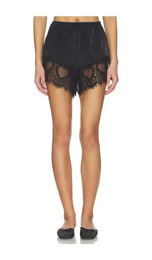 Free People Sweet Love Boxer - Black
