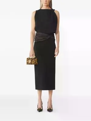 LANVIN Leopard-print Tote Bag With Cat Detail - Brown