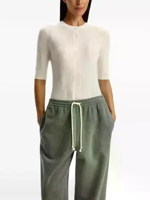 12 STOREEZ Buttoned Merino Top