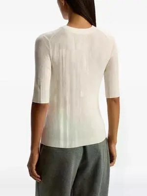 12 STOREEZ Buttoned Merino Top
