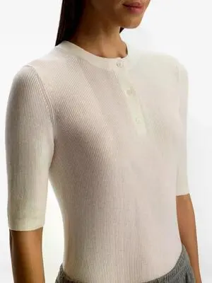12 STOREEZ Buttoned Merino Top
