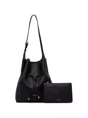 GIANNI CHIARINI Leather Tote Bag - Black