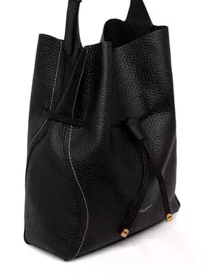 GIANNI CHIARINI Leather Tote Bag - Black