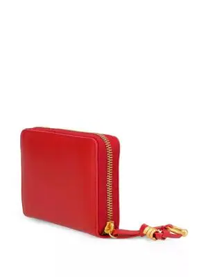GIANNI CHIARINI Zip Pendant Wallet - Red
