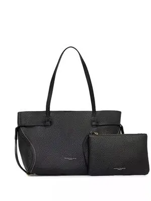 GIANNI CHIARINI Violette Detachable Pouch Tote Bag - Black