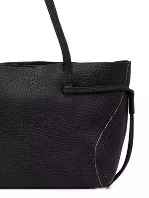 GIANNI CHIARINI Violette Detachable Pouch Tote Bag - Black