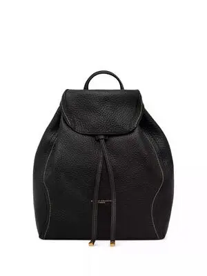 GIANNI CHIARINI Leather Drawstring Backpack