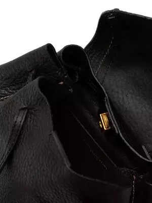 GIANNI CHIARINI Leather Drawstring Backpack