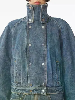 LANVIN Buttoned Funnel-neck Jacket