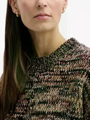Barbour Textured Knit Crew Neck Sweater
