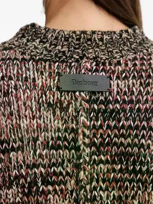 Barbour Textured Knit Crew Neck Sweater