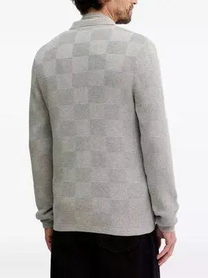 Barbour Falton Check Button Cardigan