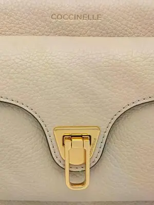 COCCINELLE Small Beat Crossbody Bag - Neutrals