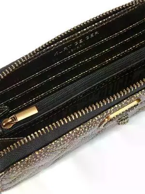 Kurt Geiger Quilted Zip-fastening Wallet