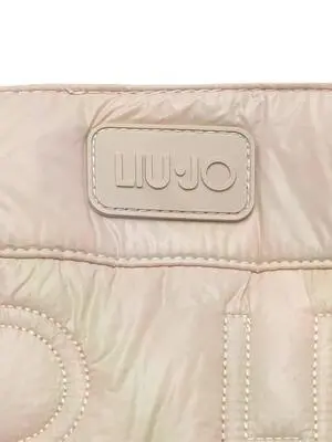 Liu Jo Quilted Monogram Tote Bag - Neutrals