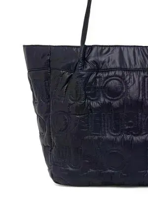 Liu Jo Embossed Logo Tote - Blue
