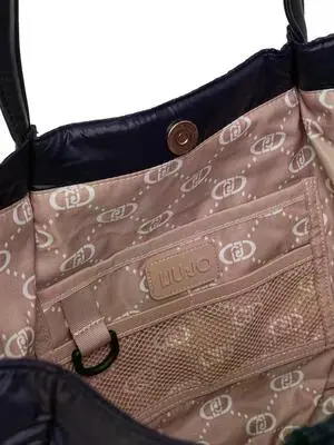 Liu Jo Embossed Logo Tote - Blue