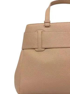 Armani Exchange Tote Bag With Logo Detail - Neutrals