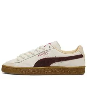 PUMA X Nahmias Suede Sneaker - Warm White/archive Gold/for All Time Red