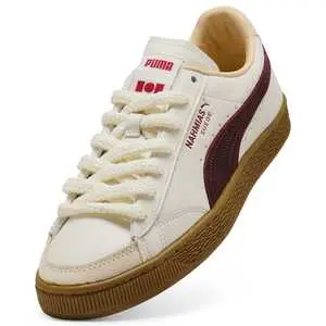 PUMA X Nahmias Suede Sneaker - Warm White/archive Gold/for All Time Red