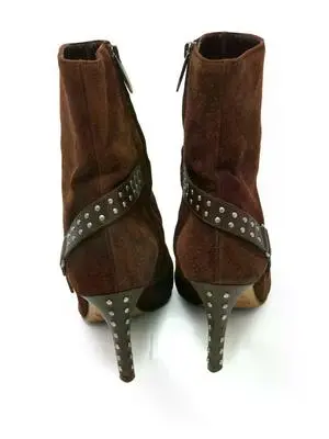 SERGIO ROSSI Embellished Ankle Boots