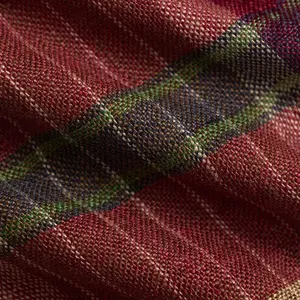 Ralph Lauren Plaid Linen Bow Tie