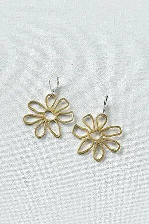 NANCY MELET Danica 2.o Flower Earrings