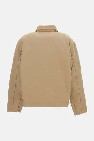 Carhartt Work In Progress Cotton Canvas Detroit Jacket - Beige
