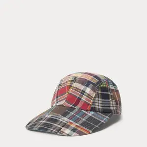 Ralph Lauren Long-bill Patchwork Madras Cap