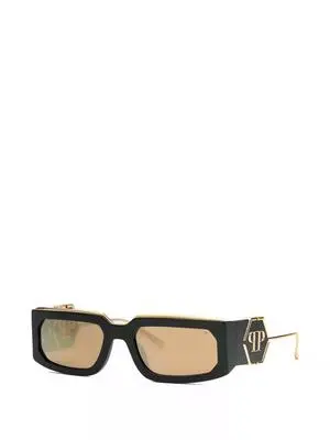 Philipp Plein Rectangle Frame Sunglasses - Black