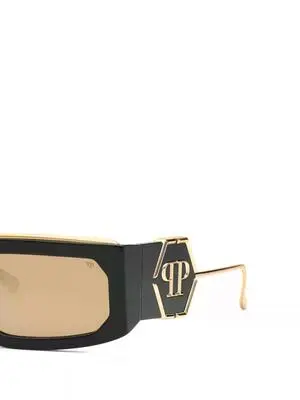 Philipp Plein Rectangle Frame Sunglasses
