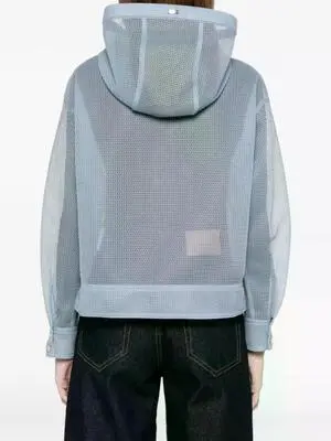Herno Semi-sheer Hooded Jacket