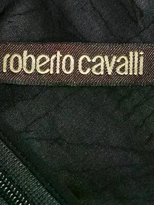 Roberto Cavalli Print Beaded Dress