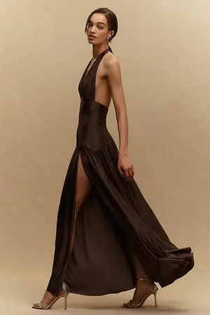 DELFI COLLECTIVE Rae Asymmetric Maxi Dress